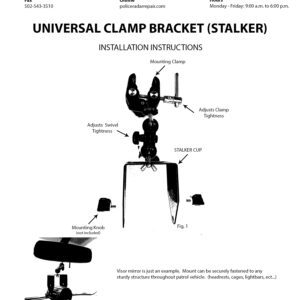Stalker Clamp-on Antenna Bracket – PB Electronics