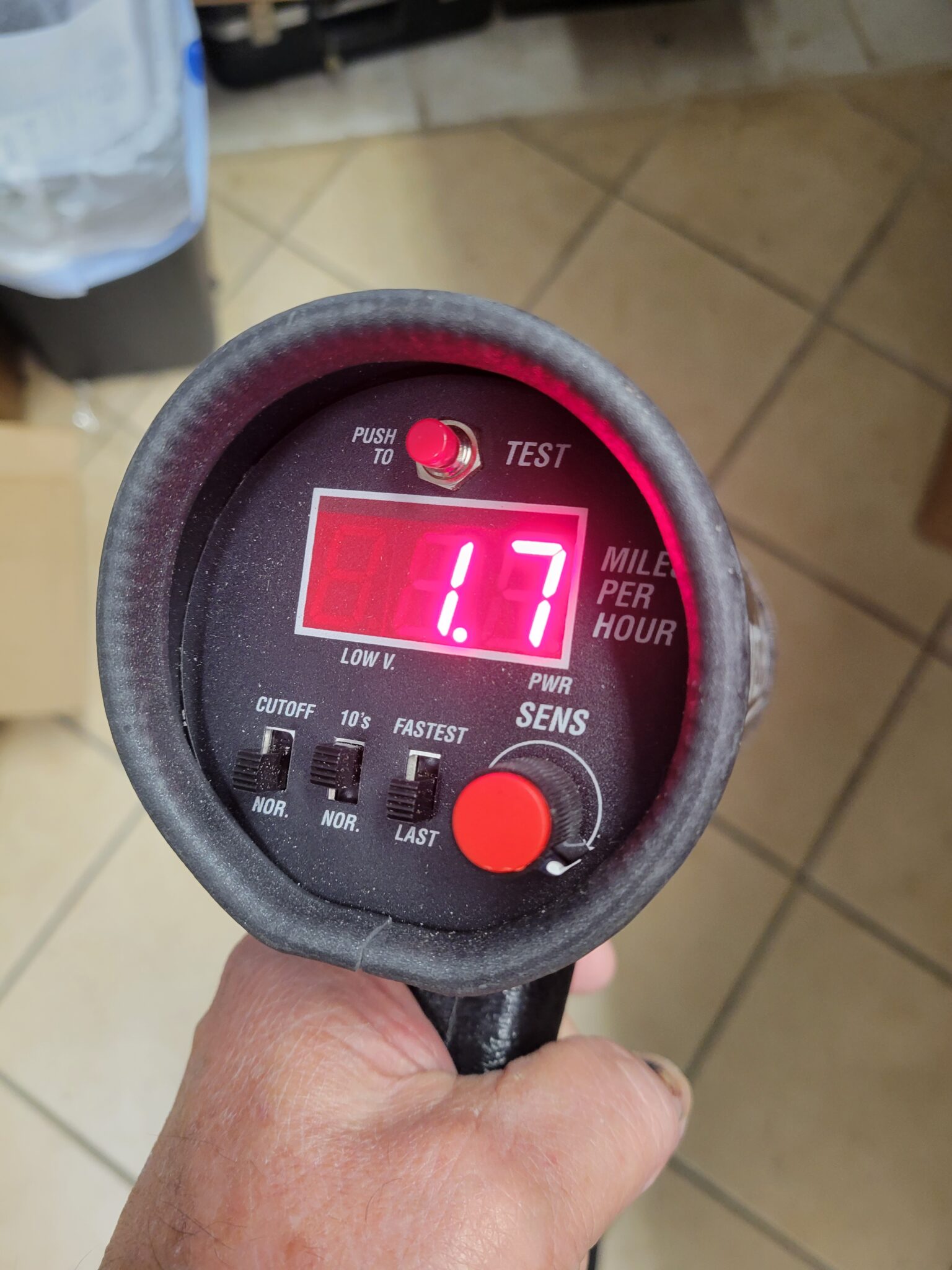 RAILMASTER Handheld railroad Radar Gun - PB Electronics